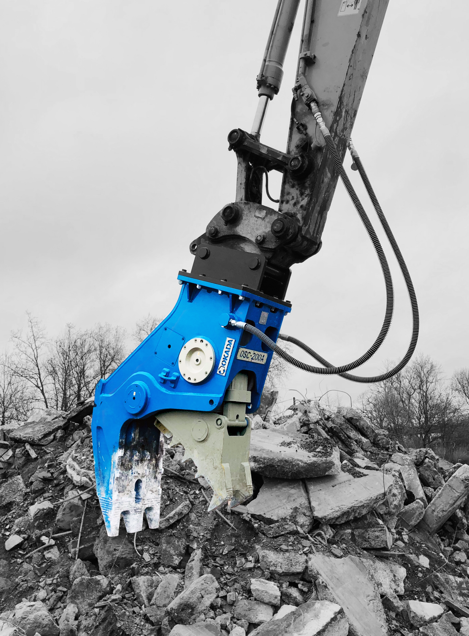 Okada America | Hydraulic Breakers & Pulverizers for Concrete ...