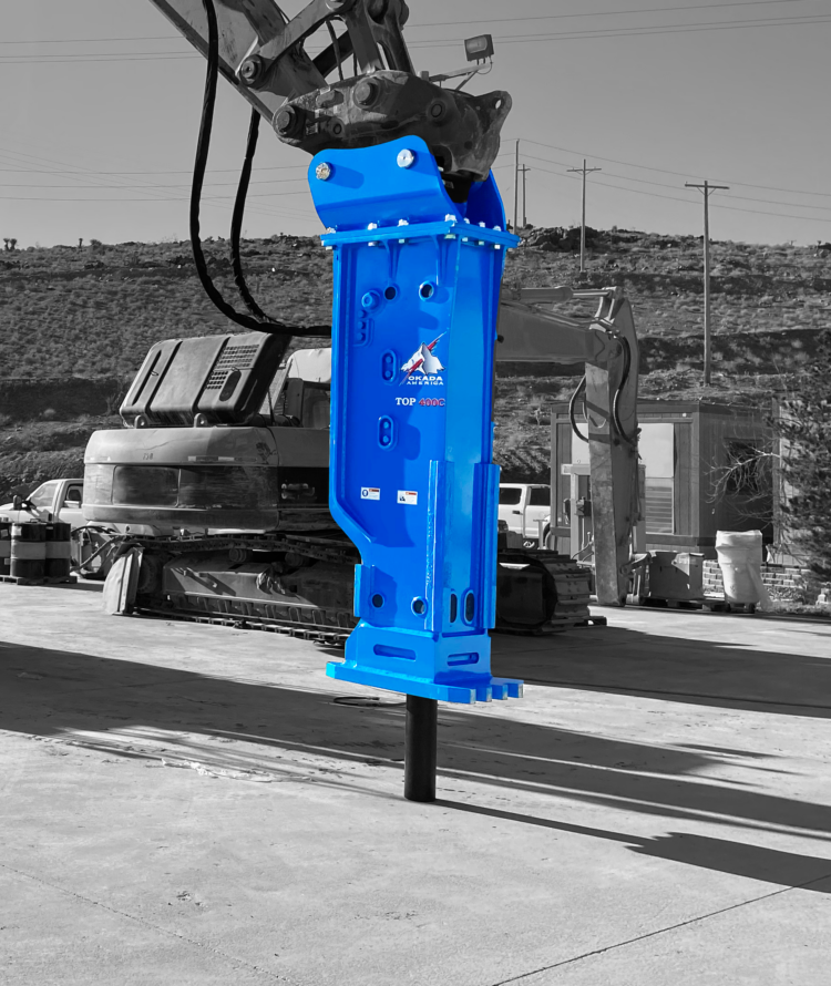 Okada Top Series Hydraulic Breakers - R.R. Equipment Company