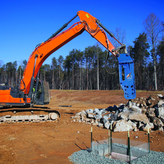 Okada Top Series Hydraulic Breakers - R.R. Equipment Company